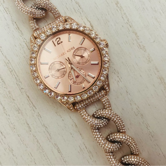 Michael Kors | Accessories | Michael Kors Special Edition Pave Watch ...